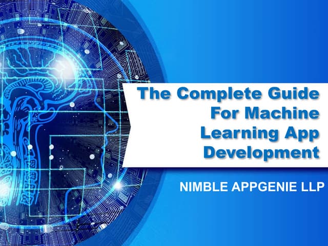 Machine Learning App Development Pptx Computer Software And Applications Computing