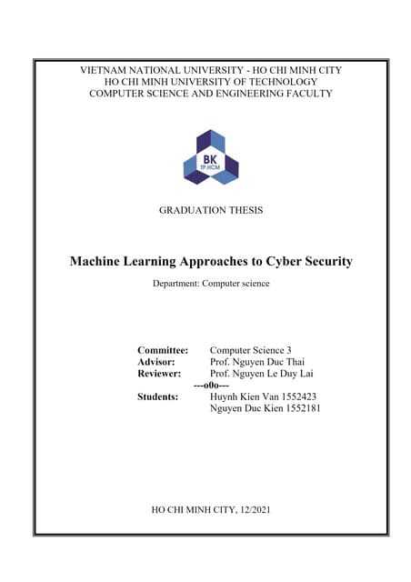 Machine learning approaches to cyber security.pdf Machine learning approaches to cyber security.pdf