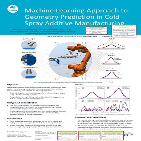 Machine Learning Approach to Geometry Prediction in Cold Spray Additive Manufacturing | PDF