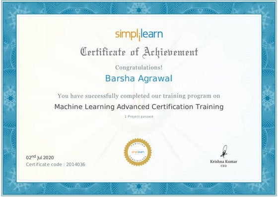 Simplilearn certification for AZ 203 | PPT