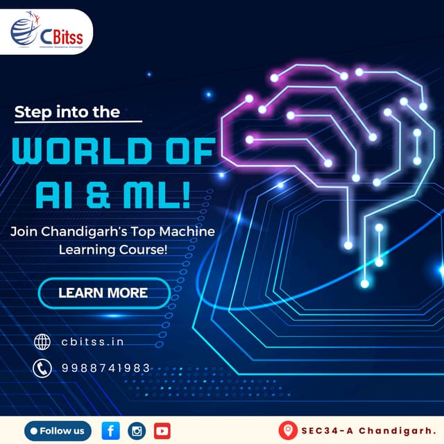 Machine Learning Course in Chandigarh | Best ML Training – CBITSS | PDF