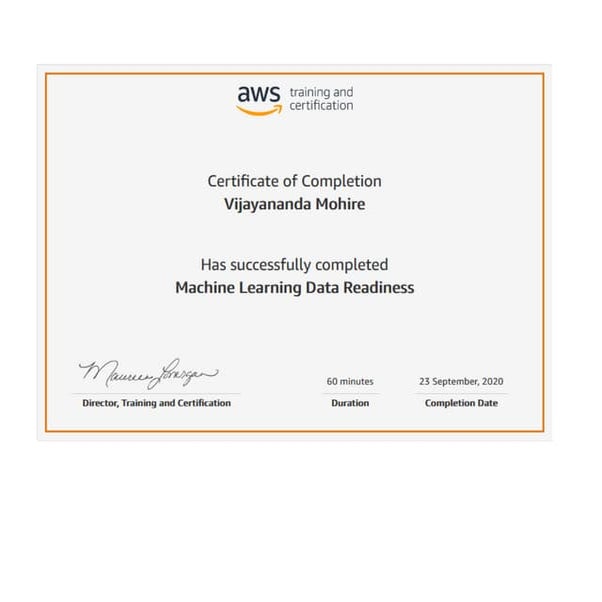Machine Learning data readiness | PDF
