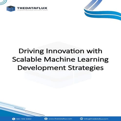Machine learning development Solution | The Dataflux | PPTX