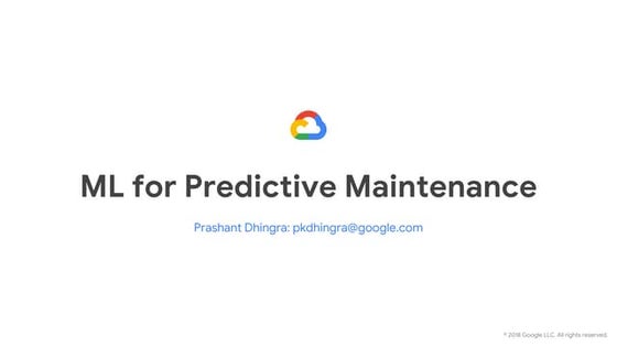 Predictive Maintenance - Predict the Unpredictable | PPT