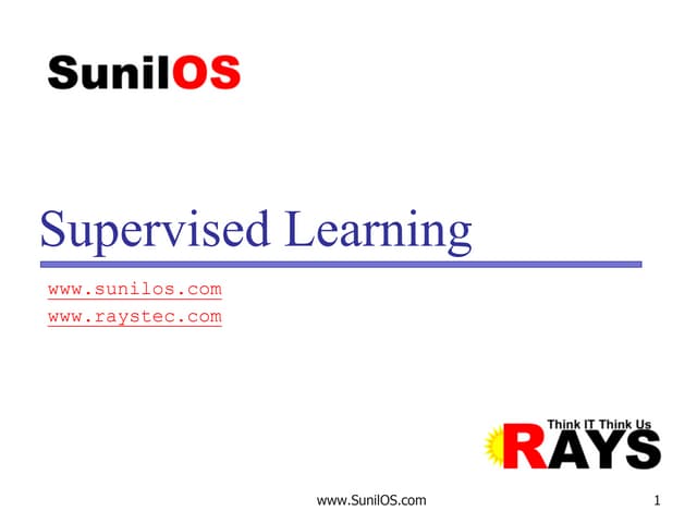 Machine Learning Part 2 Ppt