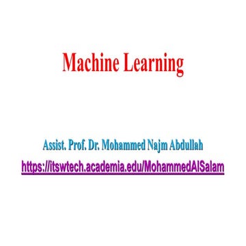 Machine_Learning_pptx.pptx ppt on machine learning | PPTX