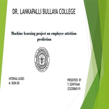 Machine learning project on employee attrition detection using (2).pptx