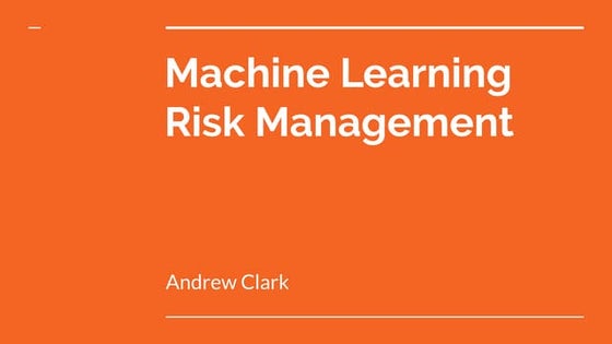 Reinventing Auditing with Machine Learning | PPT