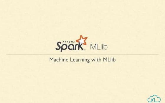 Learning spark ch11 - Machine Learning with MLlib | PPTX | Programming Languages | Computing