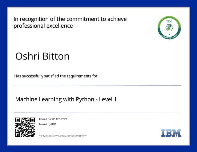 Machine Learning With Python Level 1 Pdf