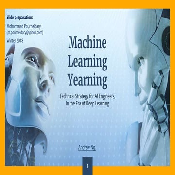 Machine learning yearning | PPT