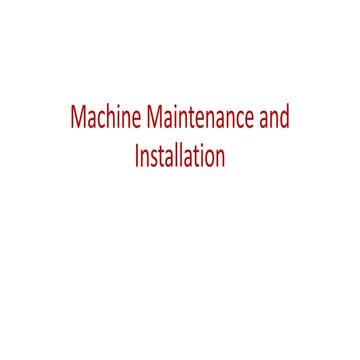 Machine Maintenance and Installation 1.pdf