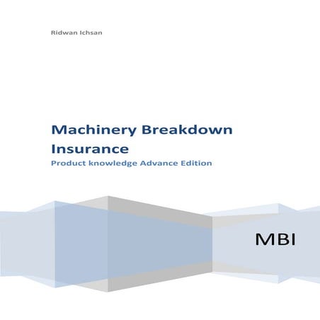 Machinery breakdown insurance.. | DOC