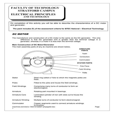 Machines dc motors | DOC | Radio Control | Hobbies & Interests