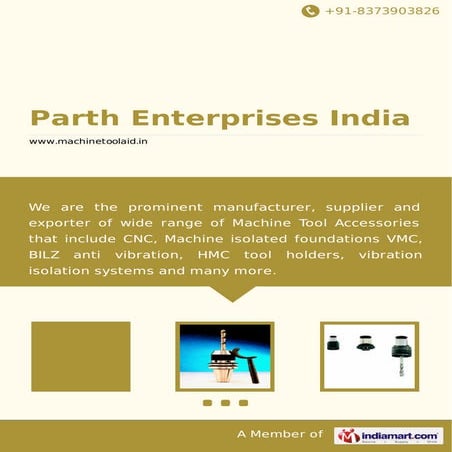 Parth Enterprises India, Pune, Spindle Toolings Conventional Tools | PDF