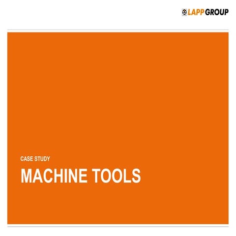 Machine tools | PPTX