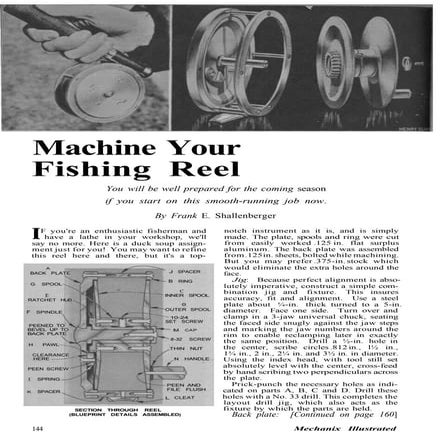 Machine Your Fishing Reel - Mechanix Illustrated | PDF