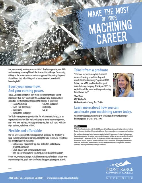 Precision machining technology - What, Why and How | PPTX | College ...