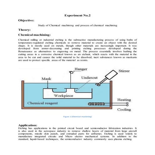 Machining Technology-2 MT-474 (Practical) | DOCX