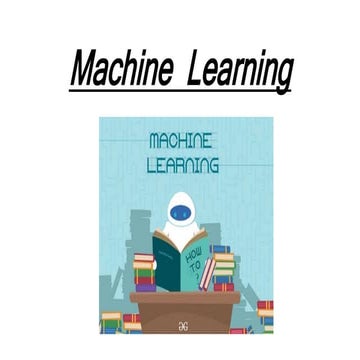 Machine learning | PPTX
