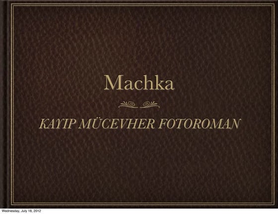 Doğada Tek Başına Application fikri | PPT