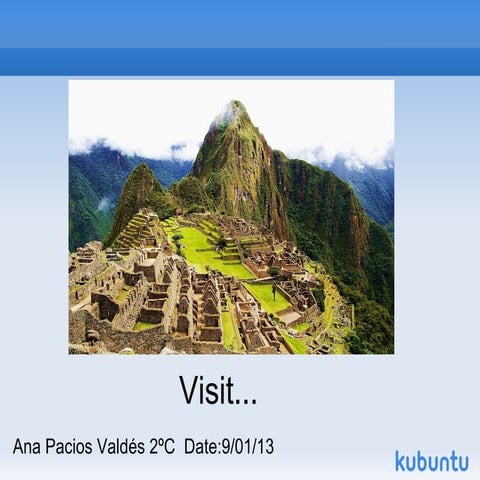 Machu Picchu (Peru) | PPT