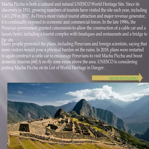 Machu pichu | PPTX