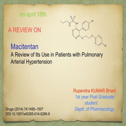 Macitentan | PPTX