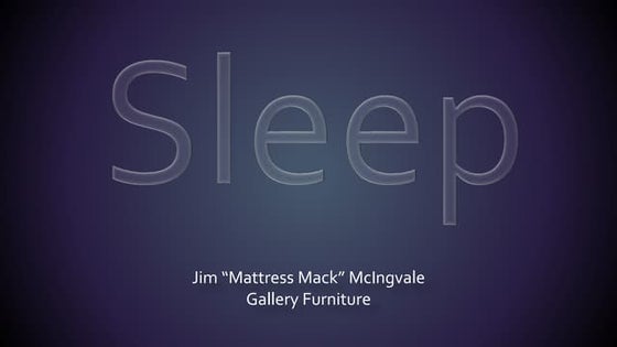 Importance of sleep | PPT