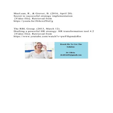 MacLean, R., & Grover, B. (2016, April 20). Secret to successful s.docx