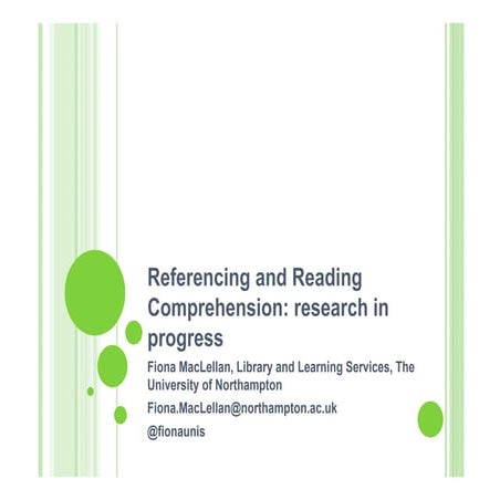 LISA: Library Instruction Software for Assessment | PPT
