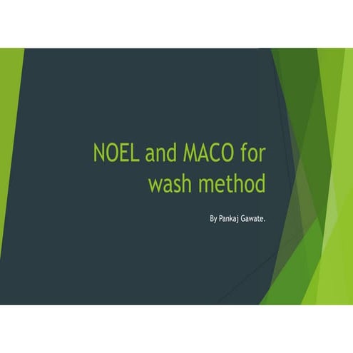 MACO calculation for cleaning validation.pdf