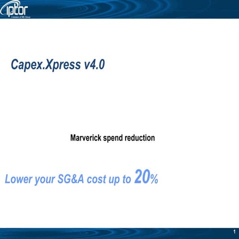 Capex presentation | PPT