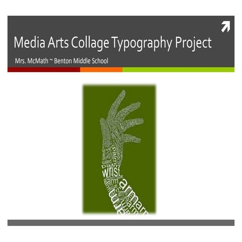 MA Collage Typography | PPTX