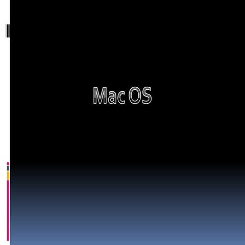 Estructura+del+sistema+mac+os+x | PPT