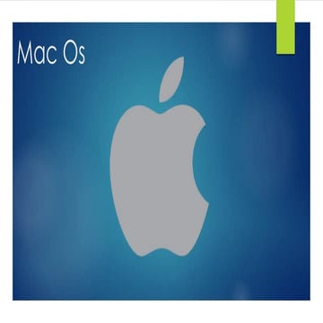 Mac os | PDF