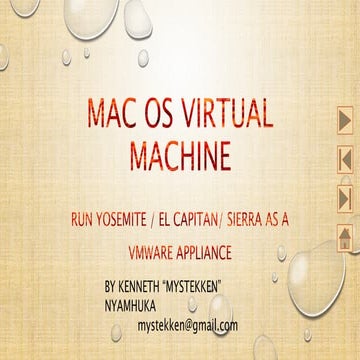 How to setup Mac OS virtual machine | PPT