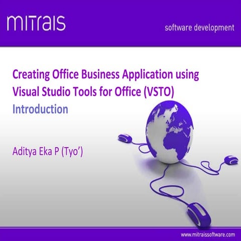 VSTO (Introduction) | PPT