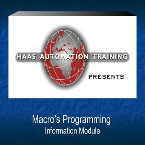 Macro Programming | PPT