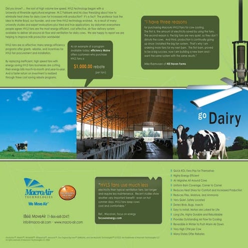 MacroAir Dairy Insert | PDF