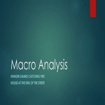 Macro analysis | PPTX