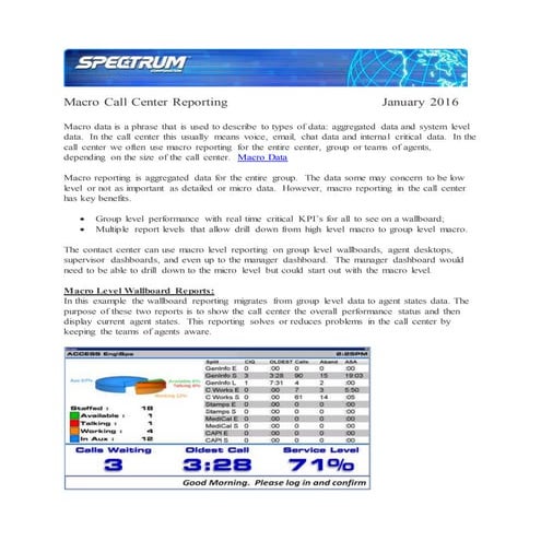 Best practices web based reporting | DOC