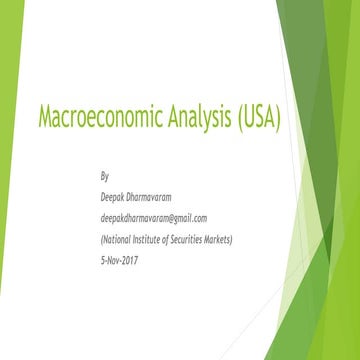 Macroeconomic Analysis | PPT