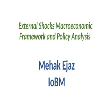 Macroeconomic Framework gfgsdfgdgvgdfgdgfgduvudf | PPTX