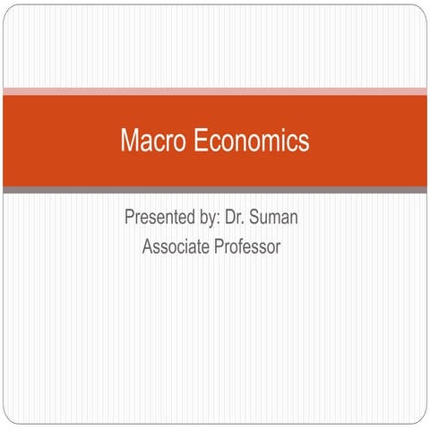 Macro Economics.pptx himanshu tiwari economics | PPTX