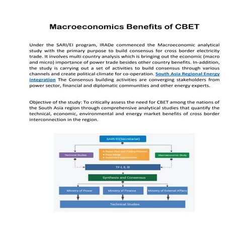 Macroeconomics benefits of cbet | PDF
