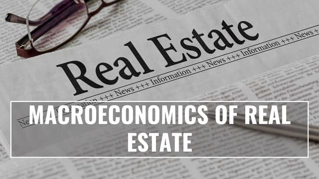 Real Estate Economics | PPTX