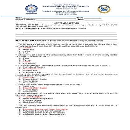 Training Regulation Housekeeping NC II TESDA | PDF