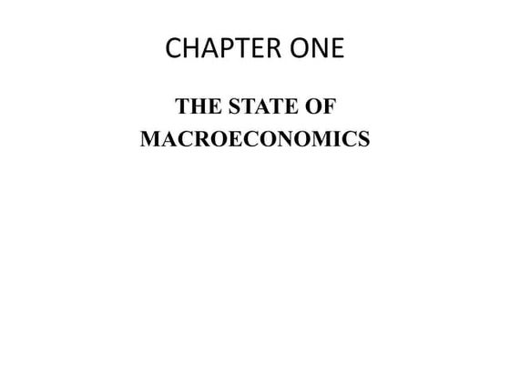 Unit 1 introduction - Macroeconomics | PPT