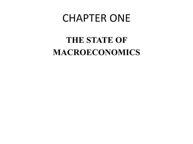 Introduction to macroeconomics | PPT